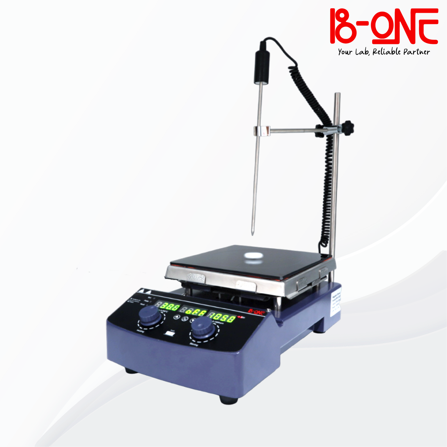 Glass Ceramic Hotplate Stirrer – B ONE